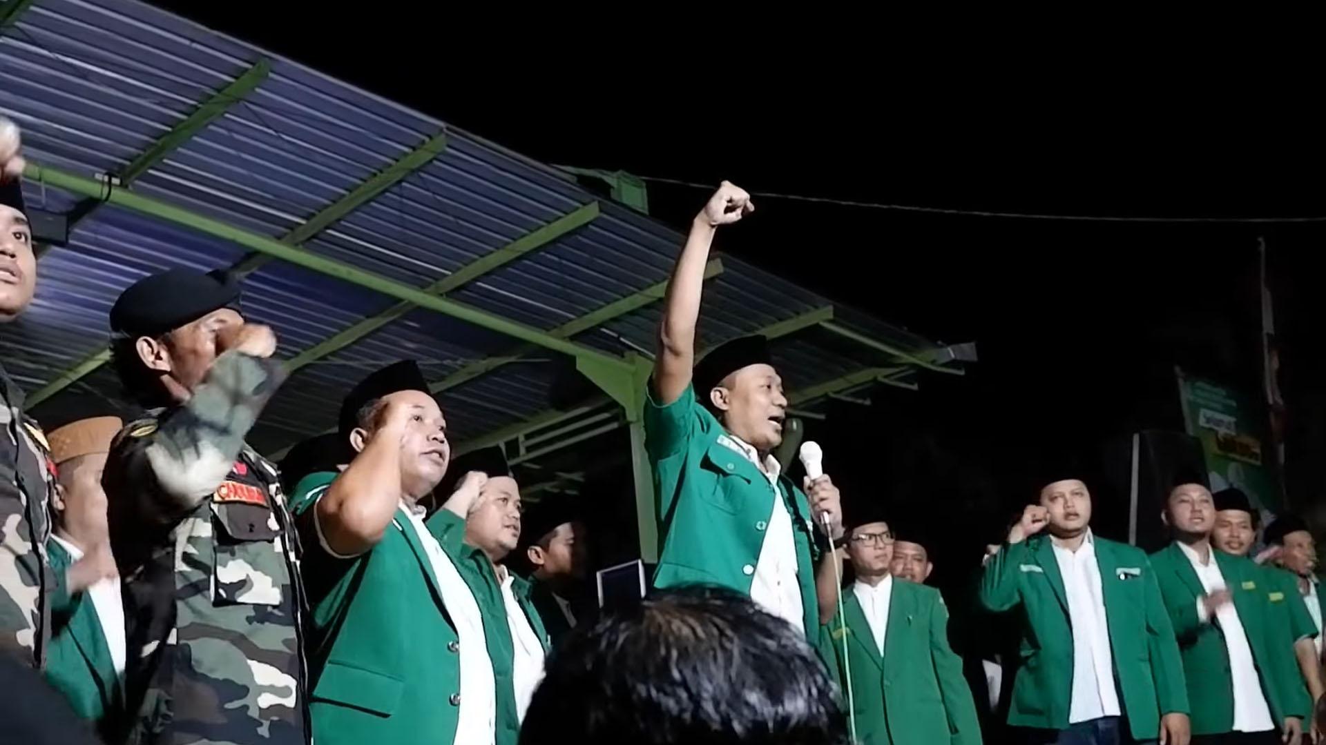 Ribuan Akar Rumput Kader Ansor Demak Kukuhkan M Nur Huda Jadi Ketua GP ...