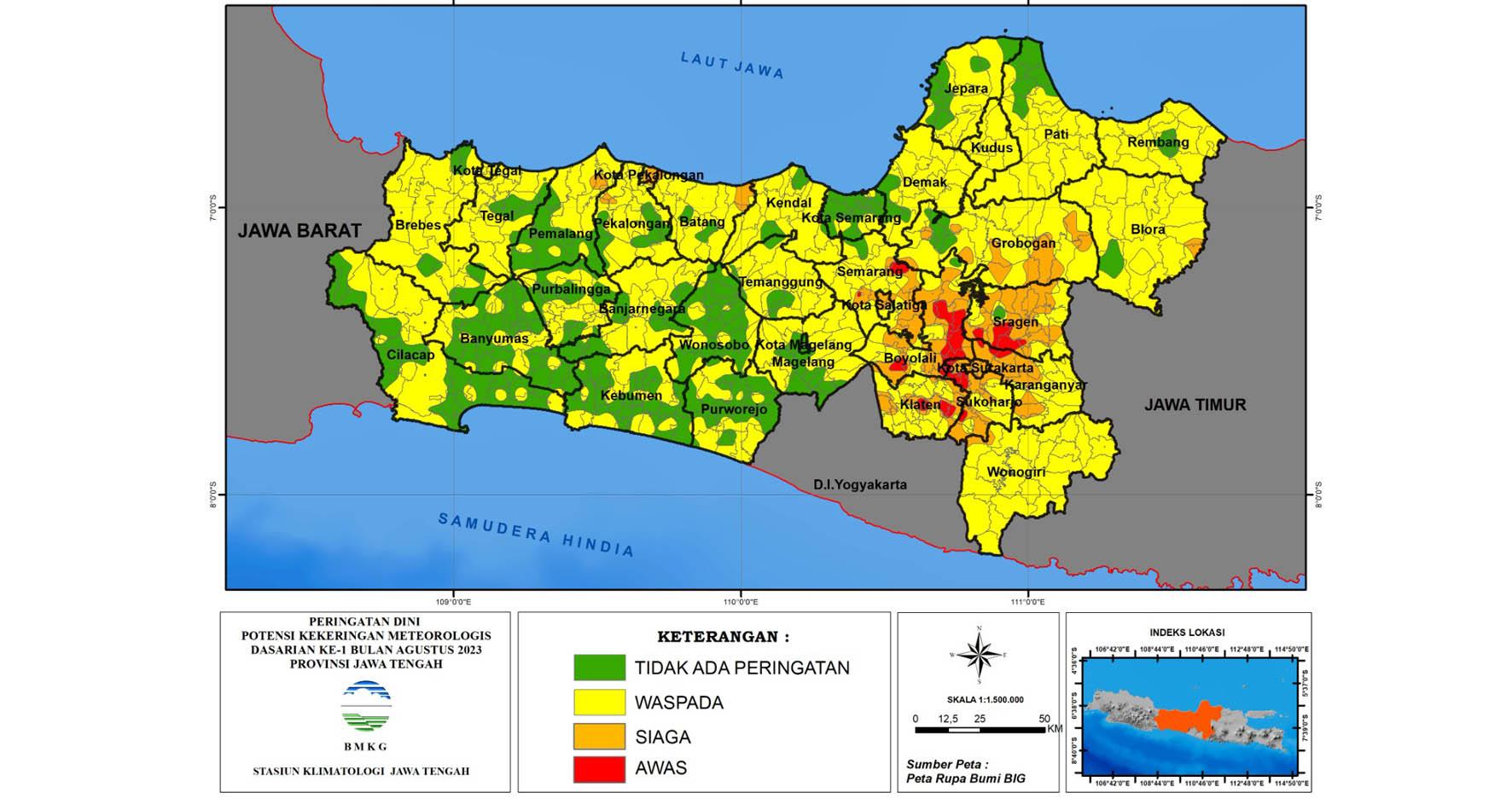 Daftar Lokasi Temuan Sesar Aktif di Semarang Berpotensi Terjadi Gempa ...