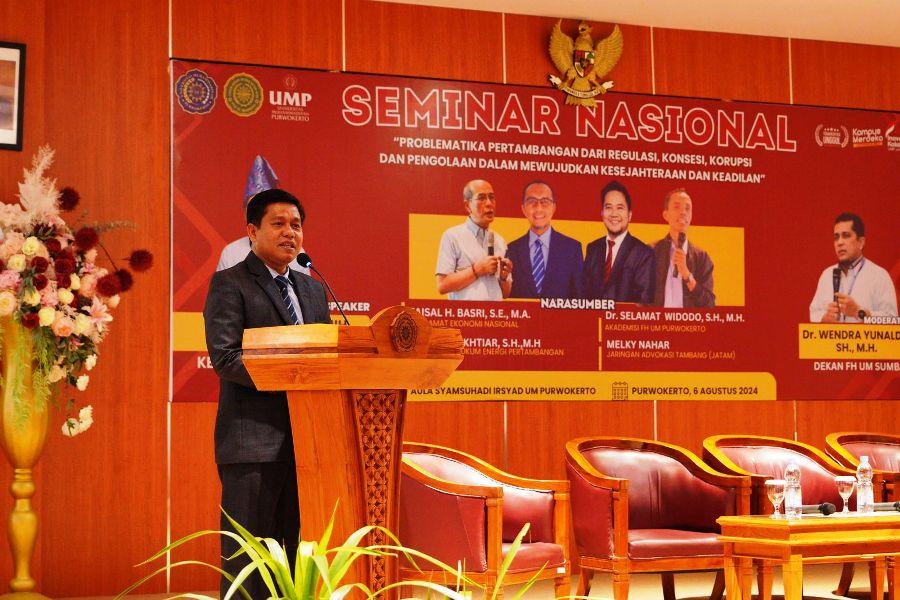 FH UMP Gelar Seminar Nasional Forum Dekan Fakultas Hukum PTM Se ...