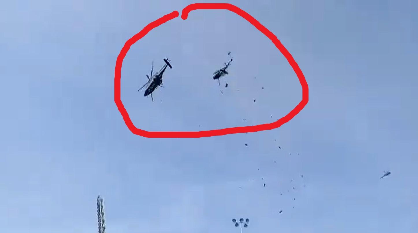 2 Helikopter Angkatan Laut Malaysia Tabrakan saat Manuver, 10 Awak ...
