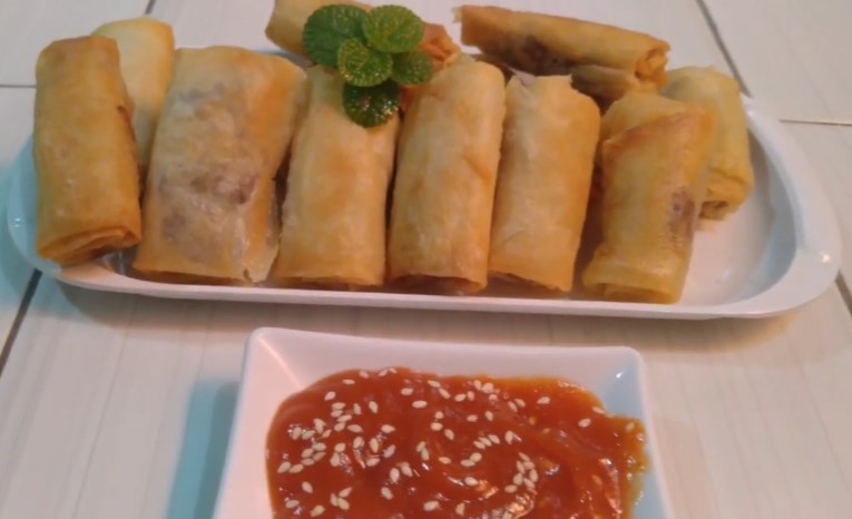 Resep Lumpia Isi Daging Gampang Bikinnya - Tribunjateng.com