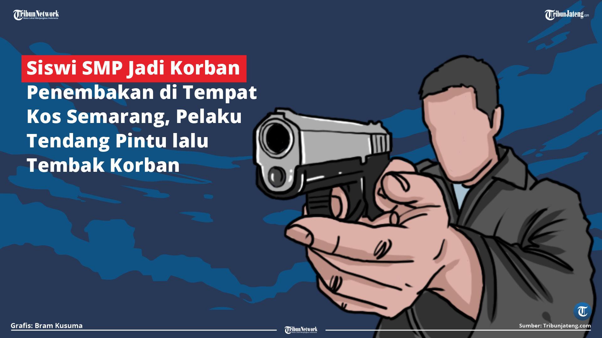 TAMPANG Pelaku Penembakan di Kos Puspanjolo Semarang, Motif Asmara ...