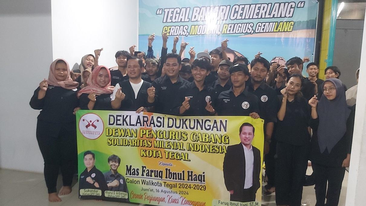 Kalangan Milenial SMI Dukung Cawalkot Tegal Faruq Ibnul Haqi, Ini ...