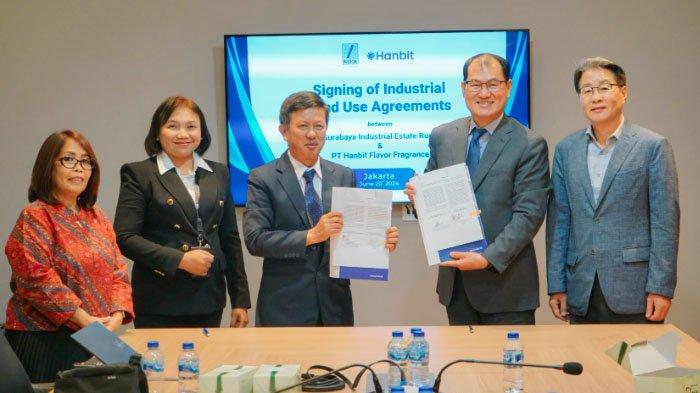 Hanbit Flavor & Fragrance Tanda Tangani Perjanjian Pemanfaatan Tanah ...