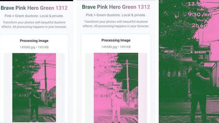 Cara Edit Foto Warna Pink dan Hijau yang Viral usai Aksi Demo dan Seruan 17+8 Tuntutan Rakyat ...
