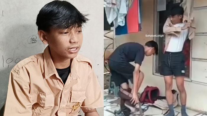 Kondisi Keluarga Kakak Adik Gantian Seragam dan Sepatu, Tetangga ...