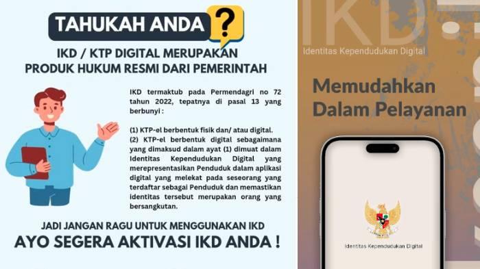 Cara Mudah Membuat IKD atau KTP Digital 2025 Pakai HP, Unduh Melalui ...