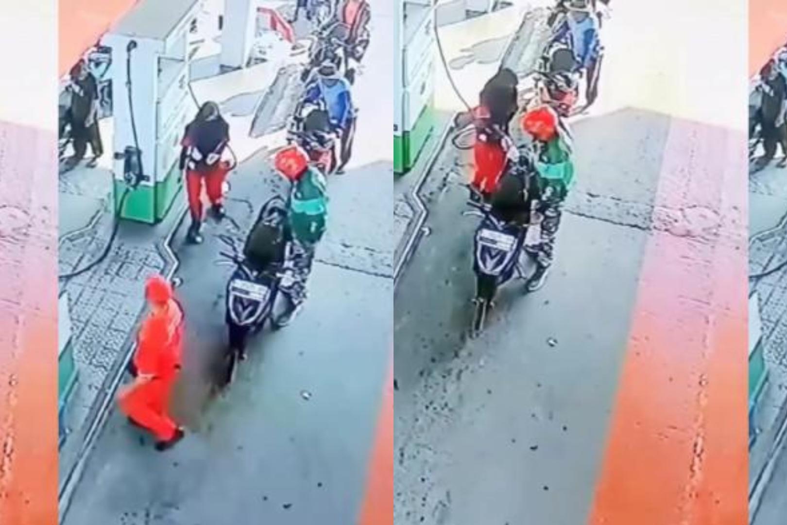 Sosok Driver Ojol Kena Sanksi setelah Lempar Uang ke Petugas SPBU saat Isi Bensin - Tribunjatim.com