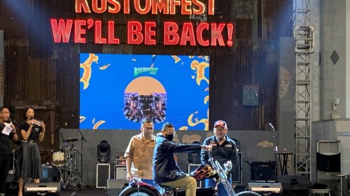 Chopper Electric Bike jadi Lucky Draw KUSTOMFEST 2022 - Tribunjogja.com