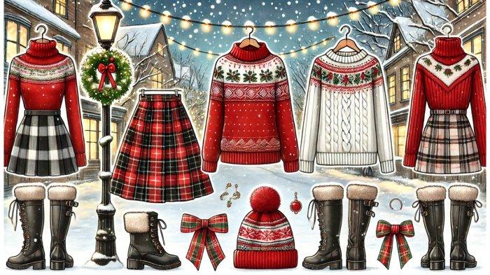 9 Rekomendasi OOTD Natal untuk Tampil Memukau dan Berkesan ...