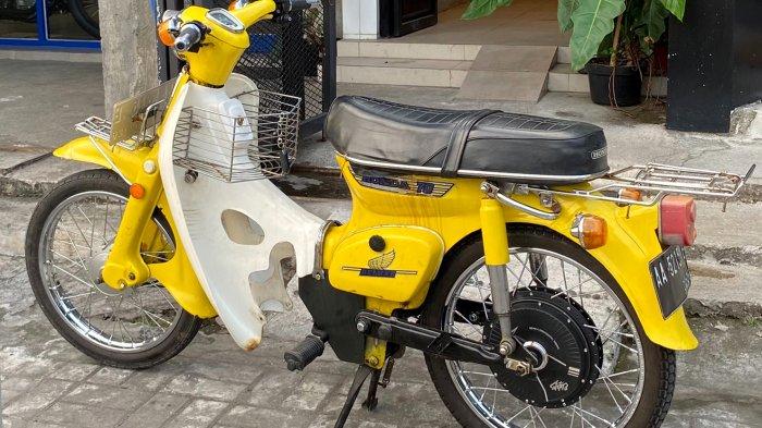 Honda Pitung C70 Dikonversi ke Listrik, Motor Tua yang Ramah Lingkungan ...
