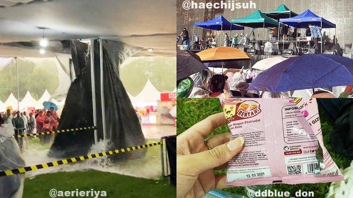 VIRAL Konser DAY6 di Jakarta Kacau Diguyur Hujan, Snack Kedaluwarsa ...