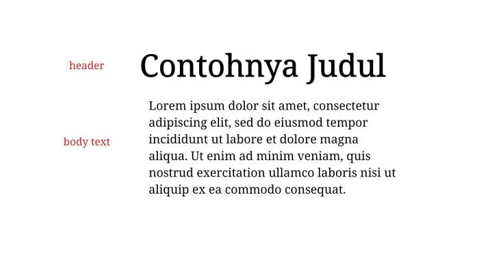 8 Tips Memilih Font agar Desain Tidak Terlihat Berantakan - Tribunjogja.com