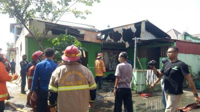 Diduga Korsleting Listrik, Rumah di Perum Polri Gowok Caturtunggal ...