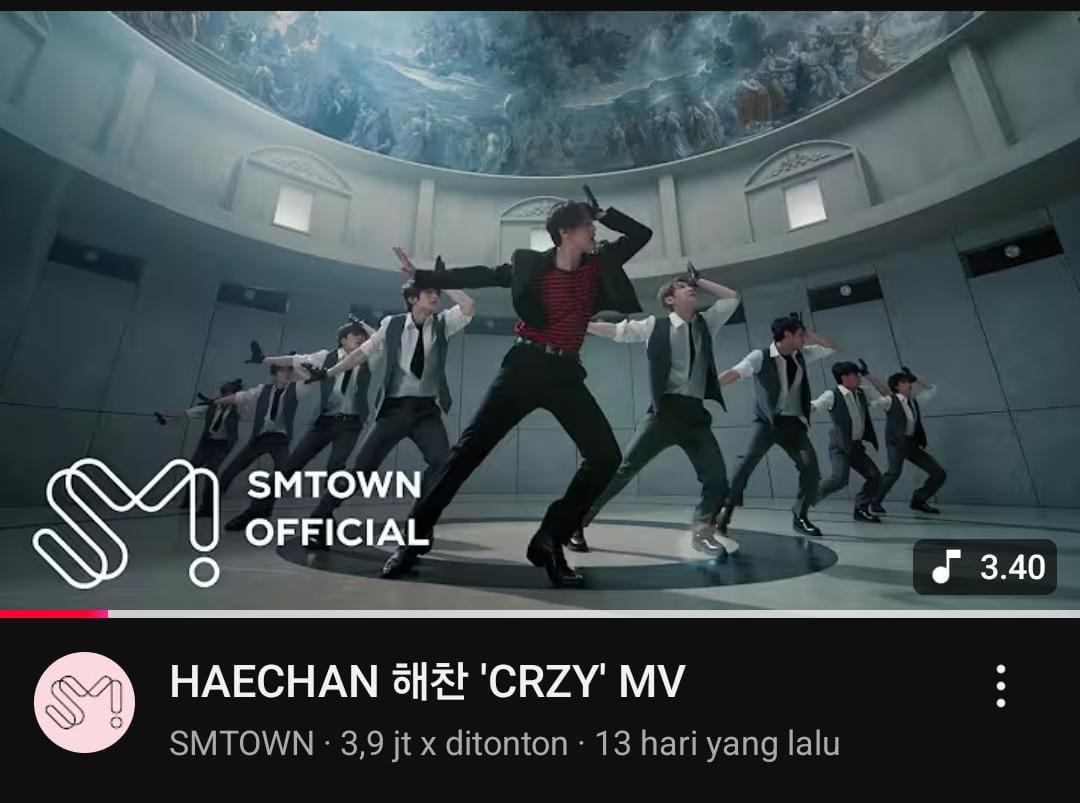 Album Taste Jadi Awal Baru Haechan NCT, Hadirkan Lagu Utama CRZY yang Penuh Emosi - Tribunjogja.com