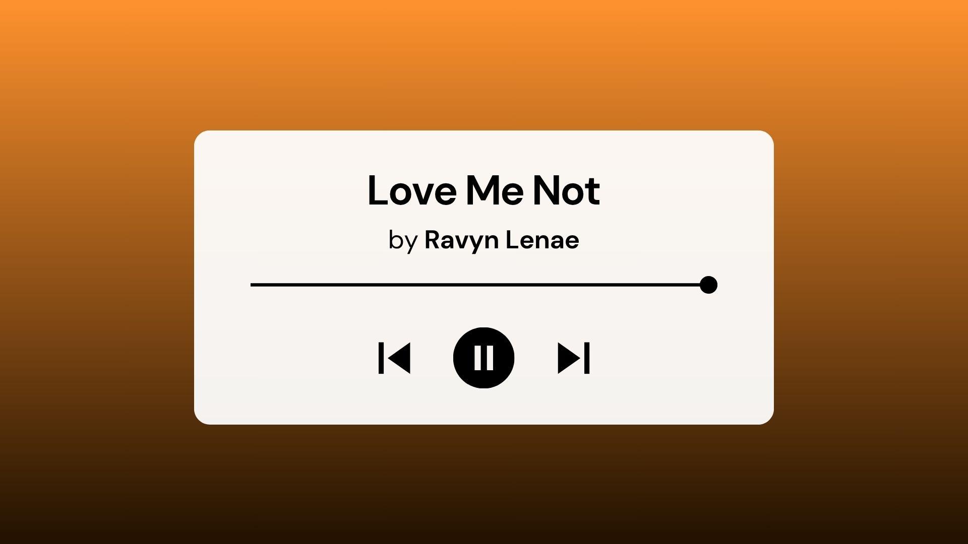 Lirik Lagu dan Terjemahan Love Me Not Ravyn Lenae yang Lagi Viral di ...