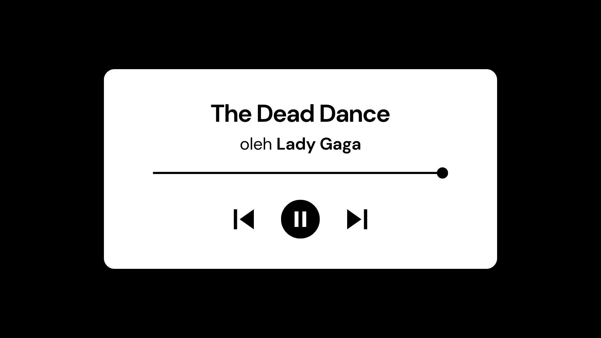 Lirik Lagu dan Terjemahan The Dead Dance Lady Gaga, Muncul di Serial ...