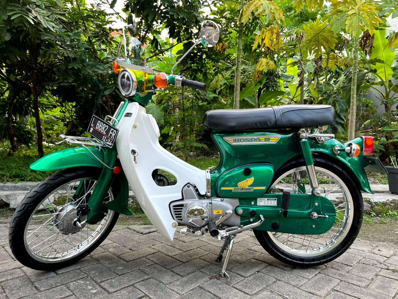 Restorasi Honda Pitung, Motor Bebek Legendaris - Tribunjogja.com