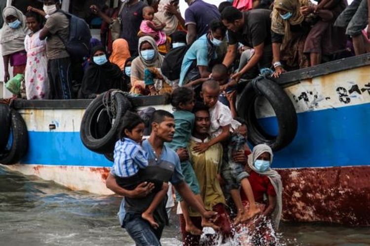 VIRAL Pengungsi Rohingya di Pekanbaru Hidup Nyaman, Terima Santunan ...