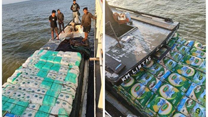 Bakamla RI Gagalkan Penyelundupan 19 Ton Beras dan Gula Subsidi di ...