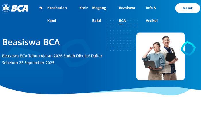 Cara Daftar dan Syarat Beasiswa PPBP dan PPTI Bank BCA, Benefit Apa Saja yang Diperoleh ...