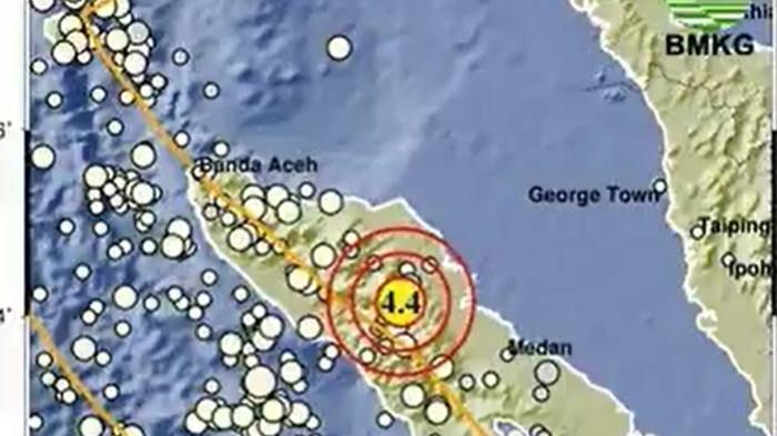 Gempa Gayo Lues Provinsi Aceh Hari Ini M 4.4, Intip Pusat Gempa Hari ...