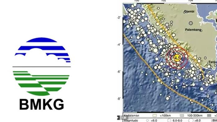 Gempa Bumi Terkini Guncang Kaur Bengkulu M 4.5, Lihat Pusat Gempa Hari Ini via BMKG Kedalaman 23 ...