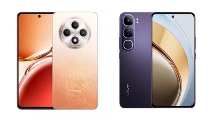 Harga HP Sama, Intip Adu Spesifikasi Oppo Reno 12F 5G vs Vivo V40 Lite ...