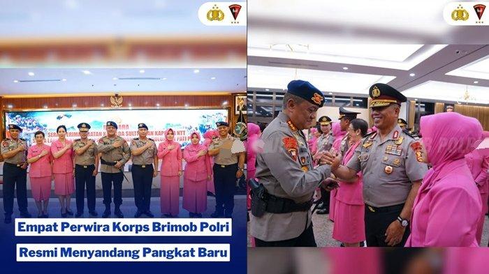 4 Jenderal Asal Korps Brimob Naik Pangkat Usai Mutasi Polri Terbaru ...