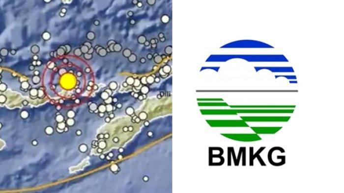 Gempa Terkini BMKG, Gempa Bumi Baru Saja di Barat Laut Larantuka NTT, Cek Magnitudo dan ...
