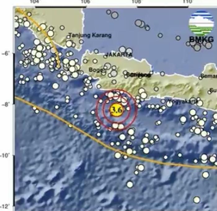 Gempa Terkini M 3.6 Guncang Garut Jawa Barat Kedalaman 10 Km, Cek Pusat Gempa Hari Ini via BMKG ...
