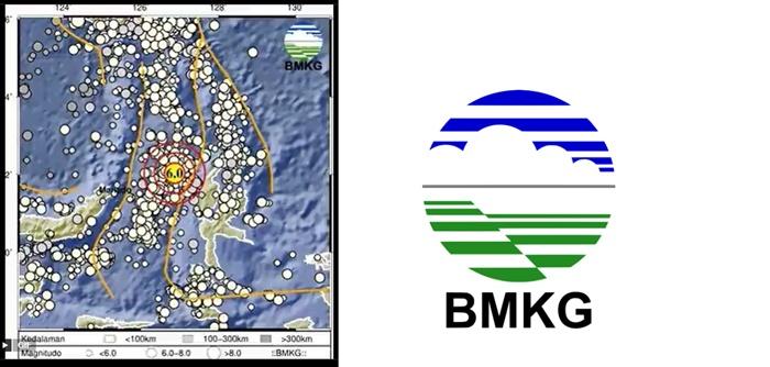 Gempa M 6.0 Guncang Pulau Doi Maluku Utara Kedalaman 58 Km, BMKG sebut tak Berpotensi Tsunami ...