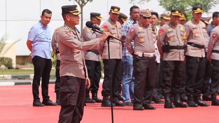 Polda Kaltara Gelar Apel Panggilan Luar Biasa untuk Kesiapan Pengamanan Pemilu 2024 ...