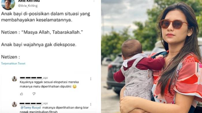 Pilih Tidak Ekspos Wajah Anak Pertamanya, Begini Balasan Menohok Arie Kriting Saat Digunjing ...