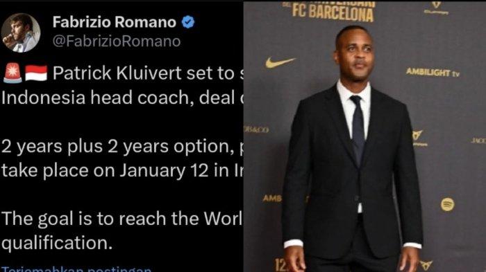 Patrick Kluivert Ungkap Hitung-hitungan Timnas Indonesia Lolos Piala Dunia 2026, Ini Katanya ...