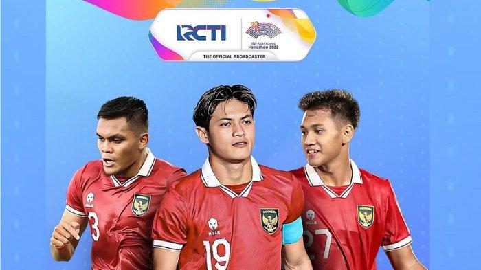 TV Online RCTI, Cara Nonton Vision+ Live Streaming Timnas U23 Indonesia vs Chinese Taipei 15.00 ...