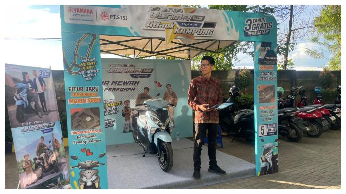 Attack Kampung, Yamaha Gear Ultima 125 Hybrid Buktikan 'Motor Hebat ...