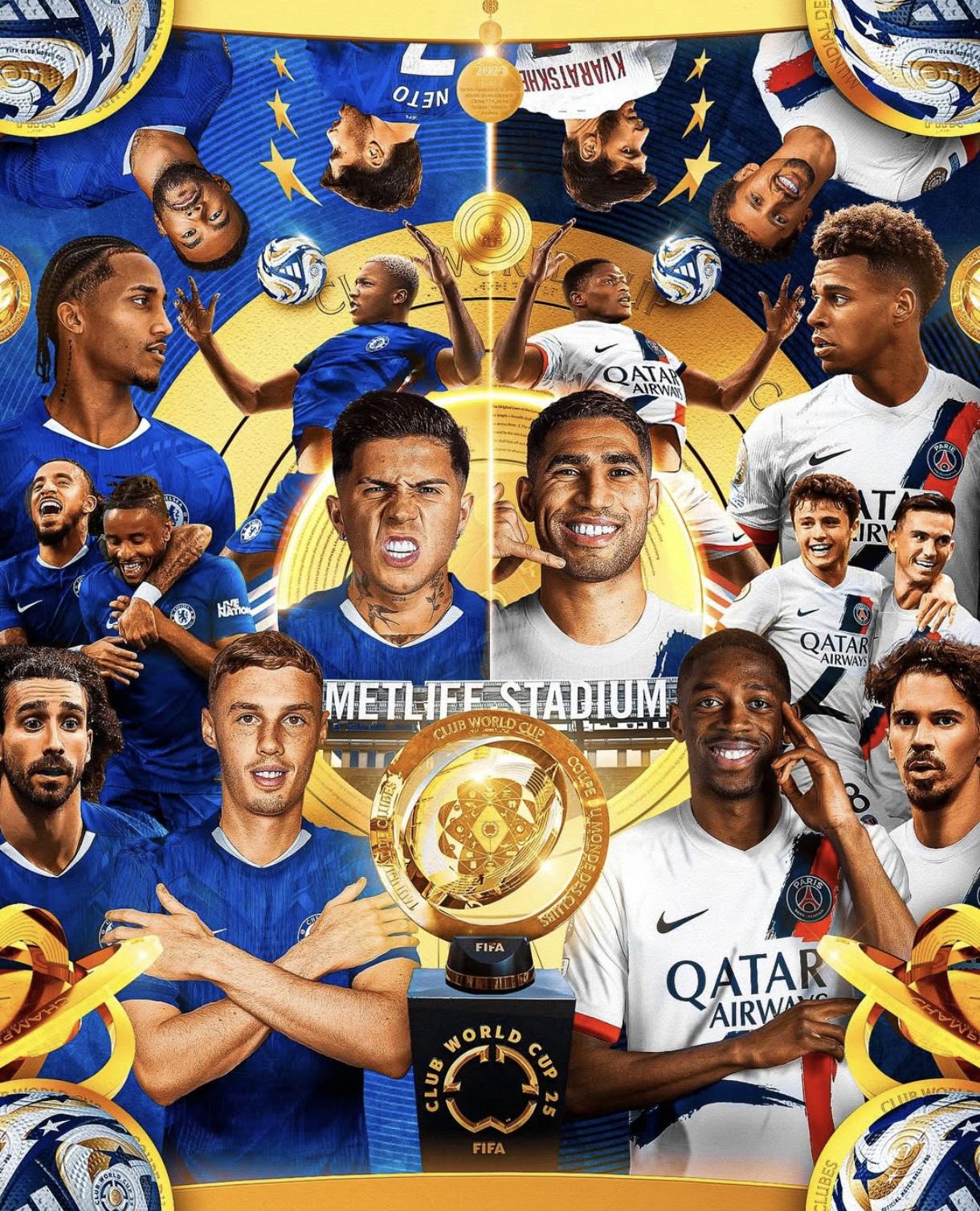 SKOR 3-0 Hasil Chelsea vs PSG Babak 1 Final FIFA Club World Cup 2025 ...