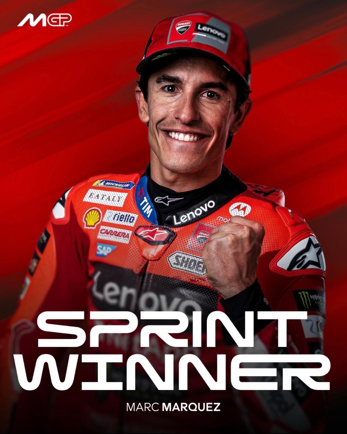 Klasemen MotoGP Terbaru usai Hasil Akhir Sprint Race GP Austria 2025: Marc Marquez Unggul 123 ...