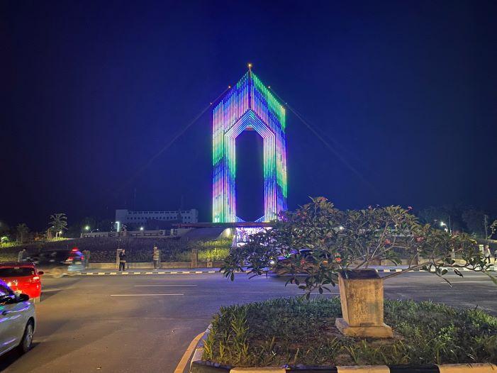 Kawasan Bundaran Besar Palangkaraya dan Ruang Terbuka Hijau, Bisa Jadi ...
