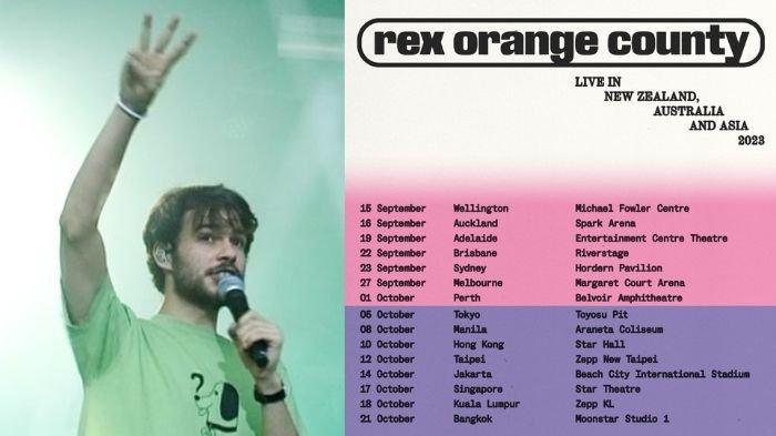 Konser Rex Orange County di Indonesia, Tiket Bisa Dibeli Mulai 16 Juni ...