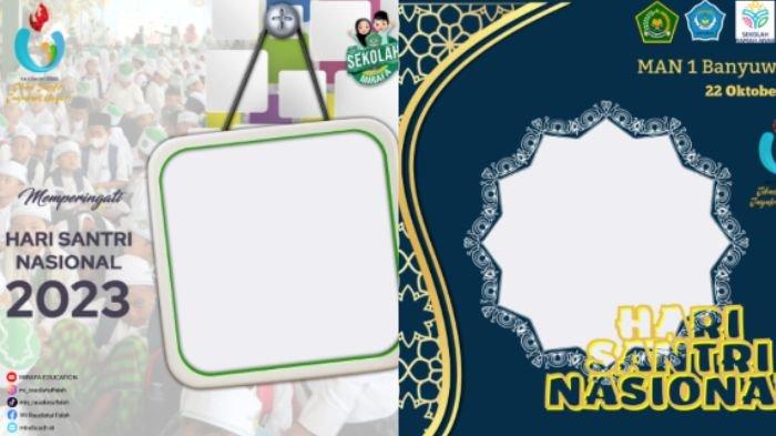 32 Link Twibbon Hari Santri Nasional 2023 dengan Beragam Desain Unik dan Menarik - Halaman all ...