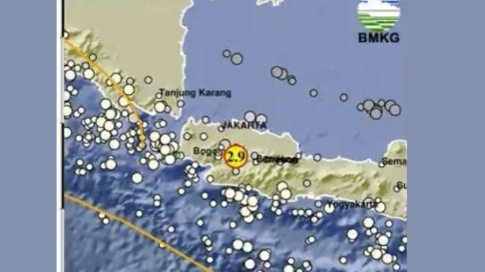 Gempa Magnitudo 2.9 Baru Saja, Pusat Gempa Terkini 2 Menit Lalu di Cianjur Jabar, Info BMKG ...
