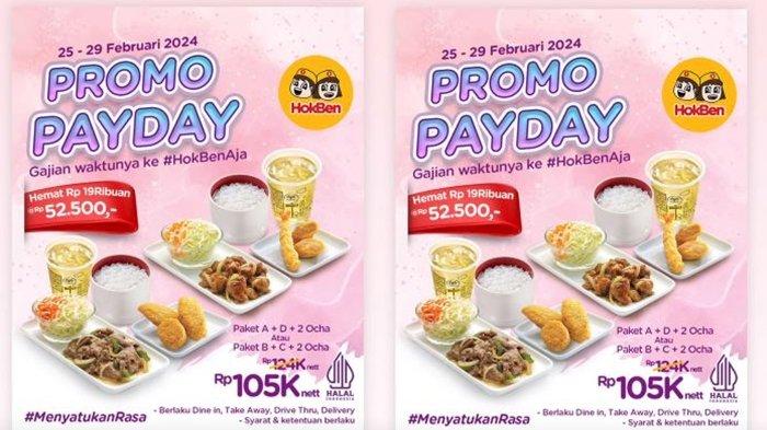 Katalog Promo Hokben Hari ini 26 Februari 2024, Makan Kenyang Berdua hanya Rp 100 Ribuan ...
