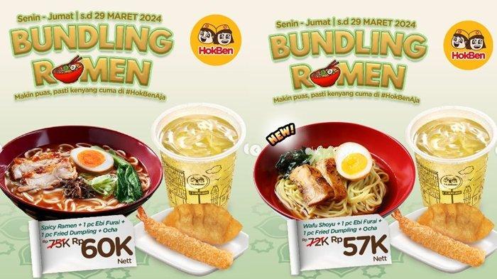 Katalog Promo Hokben Hari ini 7 Maret 2024, Makan Kenyang Bundling Ramen Mulai Rp 57.000 ...