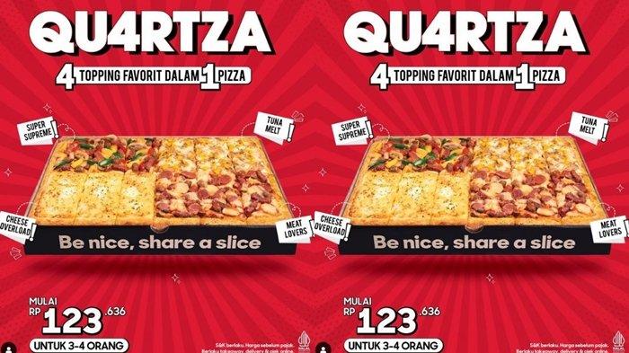 Katalog Promo Pizza Hut Hari ini 15 Mei 2024, Makan Berempat Quartza ...