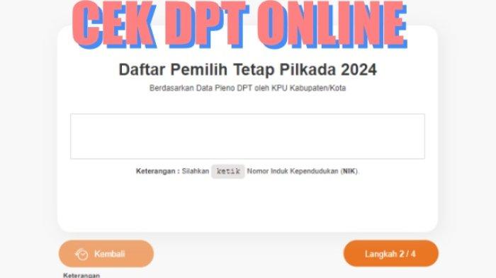 Simak Cara Cek DPT Online 2024 Lewat HP Android untuk Mengetahui Lokasi TPS dan Syarat Mencoblos ...