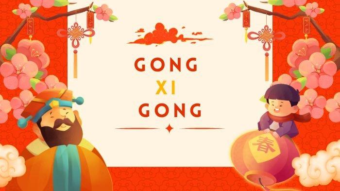 Lirik Lagu Gong Xi Gong dan Artinya, Lengkap Ucapan Selamat Tahun Baru Imlek 2025 - Tribunkaltim.co