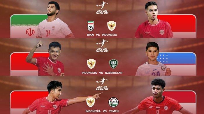 Jadwal dan Jam Tayang Timnas Indonesia U-20 di Piala Asia U-20 2025 ...