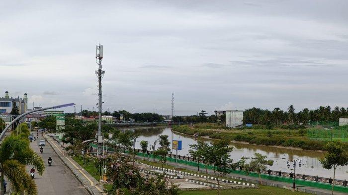 Area Parkir Motor di Taman Siring Kandilo Paser tak Kunjung Difungsikan ...